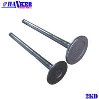 China Toyota 2KD Diesel Engine Valve 13711-0L010 13715-0L010 for sale