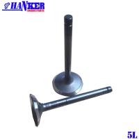 China 13711-54030 13715-54050 Toyota 5L Intake Exhaust Valve / Engine Exhaust Valve for sale