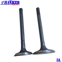 China 13711-54030 13715-54050 Toyota 5L Intake Exhaust Valve / Engine Exhaust Valve for sale