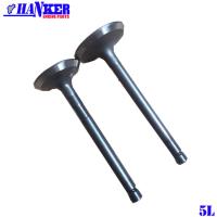 China 13711-54030 13715-54050 Toyota 5L Intake Exhaust Valve / Engine Exhaust Valve for sale