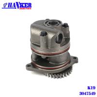 China Genuine cumminss KTA19 Engine Parts 3047549 Oil Pump Lubriafter market dieseling for sale