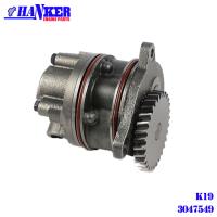 China Genuine cumminss KTA19 Engine Parts 3047549 Oil Pump Lubriafter market dieseling for sale
