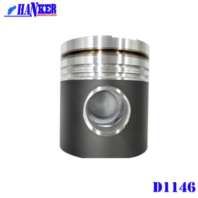China Daewoo Excavator Spare Parts Diesel Engine Parts Liner Kit D1146  65.02530-0785 65.02501-0172 Engine Piston for sale