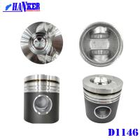 China Daewoo Excavator Spare Parts Diesel Engine Parts Liner Kit D1146  65.02530-0785 65.02501-0172 Engine Piston for sale