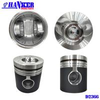 China Excavator Engine Spare Parts Piston 65.02501-0222B For DE12TI D2366 Daewoo for sale