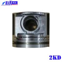 China Oversize 0.5 Toyota 2KD Diesel Engine Piston Kits Sets 13101-OL020 for sale
