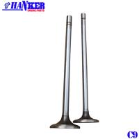 China 2418383 2418382 Intake Exhaust Valve For  C9 for sale