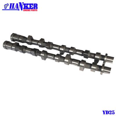 China Nissan YD25 Diesel Engine Camshaft 13020-AD202 IN 13020-8H810 EX for sale