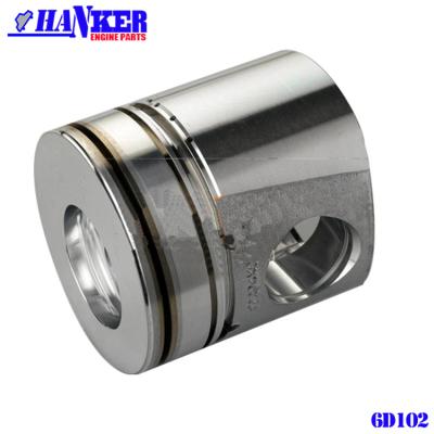 China Hanker Komatsu 6D102 Diesel Engine Piston With Pin 6735-31-2110  6735-31-2140 for sale