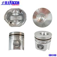 China 6136-33-2110 Komatsu Piston Diesel Engine Parts 6D108  PC200-1 Piston With Pin for sale