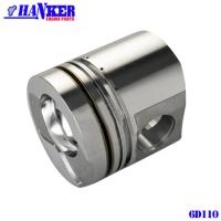 China Excavator Komatsu 6D110 Diesel Engine Piston 110mm With Pin 6138-32-2120 for sale