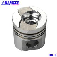 China Excavator Komatsu 6D110 Diesel Engine Piston 110mm With Pin 6138-32-2120 for sale