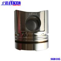 China 6137-32-2180 6137-32-2130 Komatsu S6D105 Excavator Piston With Pin Clips for sale