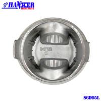 China 6207-31-2180 Komatsu S6D95L Excavator Engine Piston With Pin Clips for sale