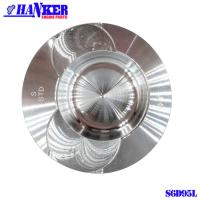 China 6207-31-2180 Komatsu S6D95L Excavator Engine Piston With Pin Clips for sale