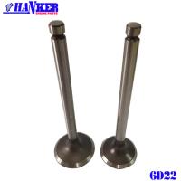 China Mitsubishi 6D22 6D24 Intake Valve Exhaust Valve ME051063 ME051064 For SK400 for sale
