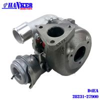 China Hyundai D4EA Diesel Engine Turbocharger 28231-27900 729041-5009S For GT1749V Mitsubishi for sale