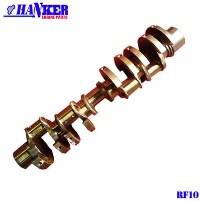 China HRC46 Iron Steel RF10 Flat V10 Diesel Engine Crankshaft for sale