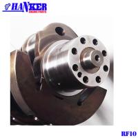 China HRC46 Iron Steel RF10 Flat V10 Diesel Engine Crankshaft for sale