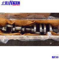 China HRC46 Iron Steel RF10 Flat V10 Diesel Engine Crankshaft for sale