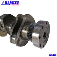 China cumminss 6ISDE Forging Diesel Engine Crankshaft 4934862 for sale
