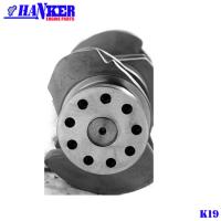 China Forged Steel K19 KTA19 Diesel Engine Crankshaft 3418910 3418898 for sale