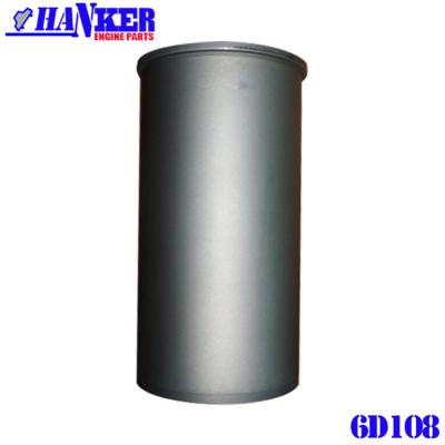 China 6D108 Mechanical Diesel Engine Cylinder Liner 6222-21-2210 for sale