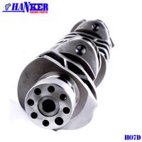 China Ductile Casting Iron H07D Hino Crankshaft With High Hardness for sale