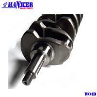 China 4 cylinders Hino W04D Diesel Engine Crankshaft for sale