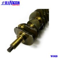 China Nitriding Iron Steel W06D Diesel Engine Crankshaft for sale
