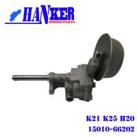 China 15010-66202 91H20-01850 Lubriafter market dieseling Oil Pump For Nissan K25 H20 Forklift Engine Parts for sale