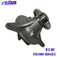 China Direct-Flow Japanese Truck Water Pump For Hino  E13C Engine for sale