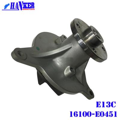 China Direct-Flow Japanese Truck Water Pump For Hino  E13C Engine for sale