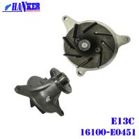 China Direct-Flow Japanese Truck Water Pump For Hino  E13C Engine for sale