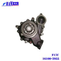 China Excavator Truck Diesel 16100-2955 Water Pump Hino  F17C Engine Spare Parts for sale