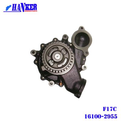 China Excavator Truck Diesel 16100-2955 Water Pump Hino  F17C Engine Spare Parts for sale