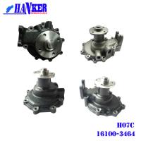 China Engine Water Pump H07c 16100-3464 Cast Aluminum Spare Parts For Hino for sale