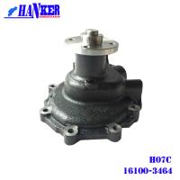 China Engine Water Pump H07c 16100-3464 Cast Aluminum Spare Parts For Hino for sale