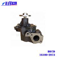 China High Performance Water Pump For HINO - TRUCK H07D 16100-2973 for sale