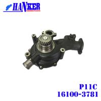 China Brand New 22 Gear P11C 16100-3781 Water Pump Excavator Engine Parts for sale