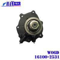 China Cast Aluminum Hino Truck Engine  Water Pump W06D 16100-2531 for sale