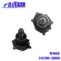 China Pipe Belt Car Parts Diesel Engine W06E Cooling Water Pump 16100-3860 for sale