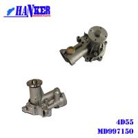 China Pipe Belt Diesel Engine Water Pump For Mitsubishi 4D55 MD997150 for sale