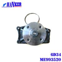 China Outer Slide Structure Engine Water Pump 6D34 ME993520 for sale