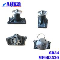 China Outer Slide Structure Engine Water Pump 6D34 ME993520 for sale