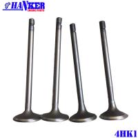China Isuzu 4HK1 Diesel Engine Valve Corrosion Resistant Nitrided for sale