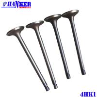 China Isuzu 4HK1 Diesel Engine Valve Corrosion Resistant Nitrided for sale