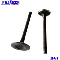 China Diesel Engine Valve Isuzu Intake 4FG1 Corrosion Resistant Nitrided Valves for sale