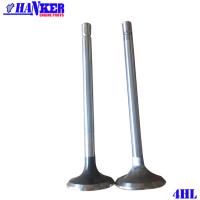 China Steel Diesel Engine Valve Isuzu 4HL1N 398130.5 EX 378130.5 for sale