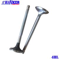 China Steel Diesel Engine Valve Isuzu 4HL1N 398130.5 EX 378130.5 for sale